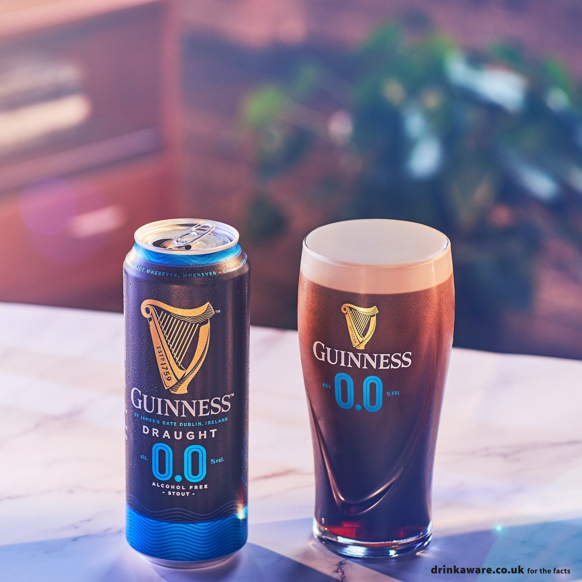Guinness 0.0% - Alcohol Free Stout in Pint Cans