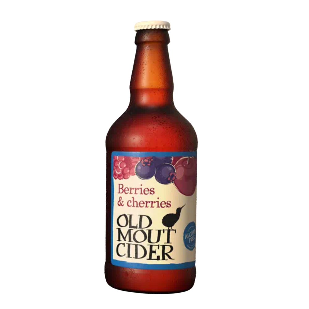 Old Mout Berries & Cherries 0.05% - Alcohol Free Fruity Cider