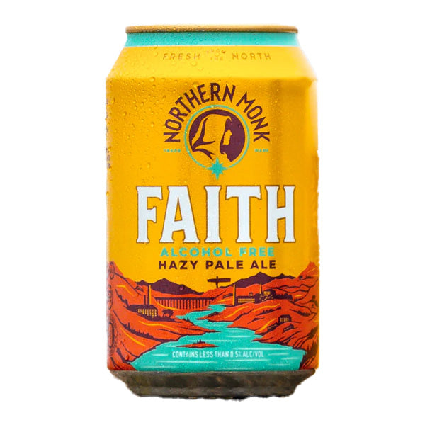 Northern Monk Holy Faith 0.5% - Hazy Non Alcoholic Pale Ale