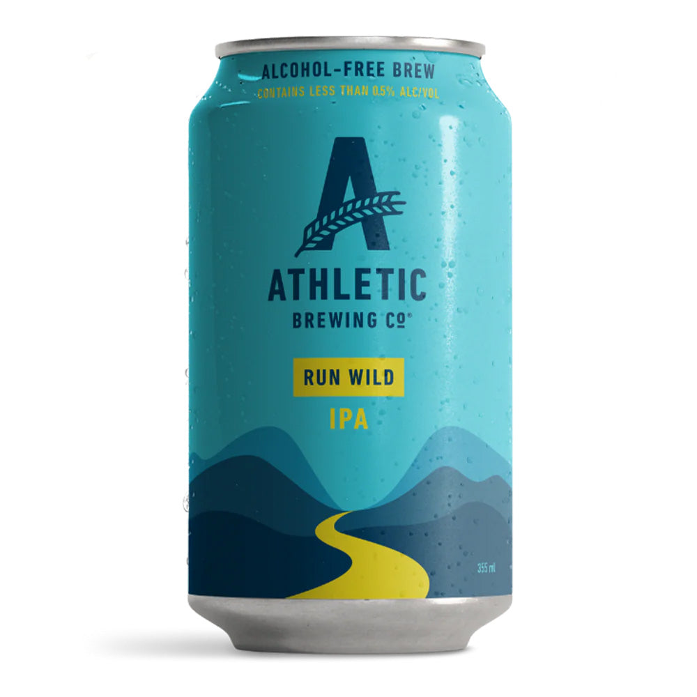 Athletic Run Wild IPA 0.5% - Award-Winning Alcohol Free IPA