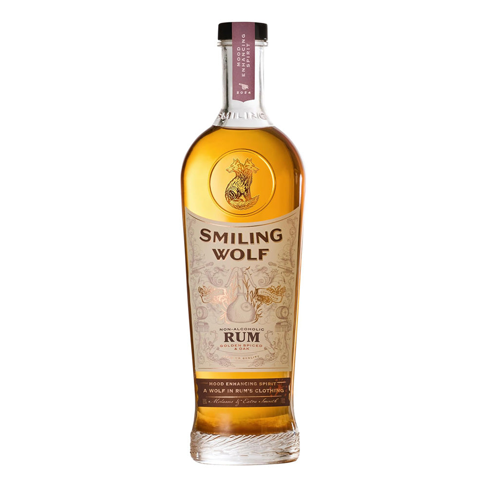 Smiling Wolf Dark Spiced Rum – Alcohol Free Spirit Alternative